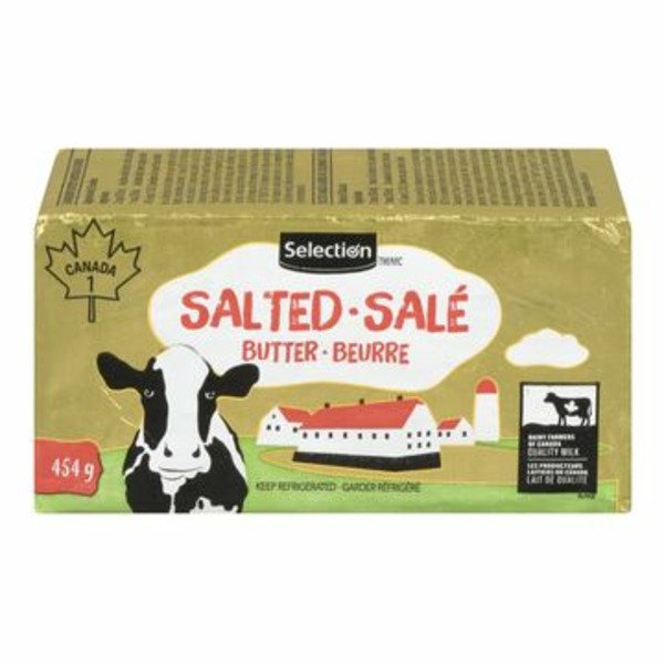 Selection Salted Butter 454 g – Your Needs